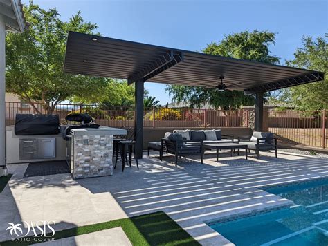 Oasis Patio Cover 4K Aluminum NextGen Shade Structures