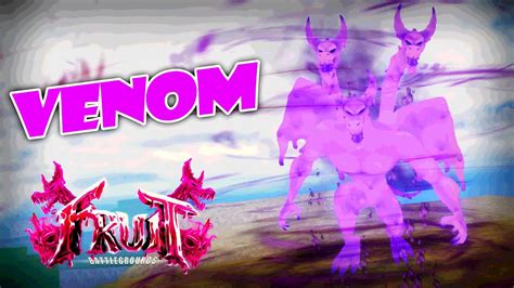 Venom Doku Doku No Mi Fruit Battlegrounds Roblox YouTube