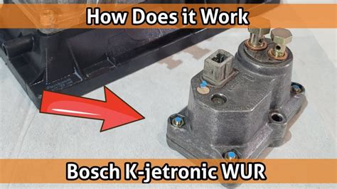 How Does It Work Bosch K Jetronic Warm Up Regulator WUR YouTube