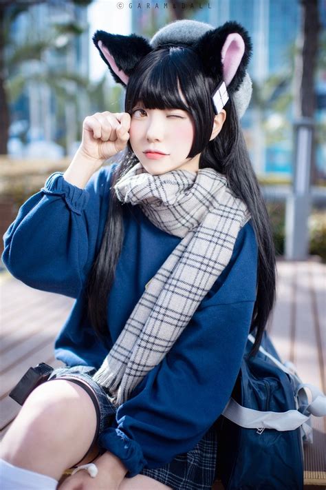 티알님 소녀전선 95식 복슬복슬 학원 순백의 졸업식 ver G STAR 2019 cos TR 지스타 GSTAR
