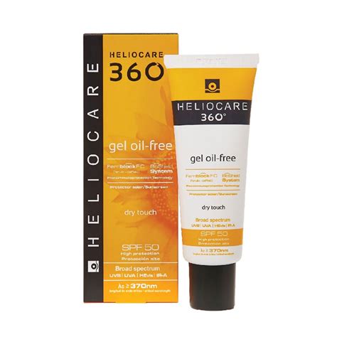 Heliocare 360 Oil Free Gel SPF 50 Shop Beautiful
