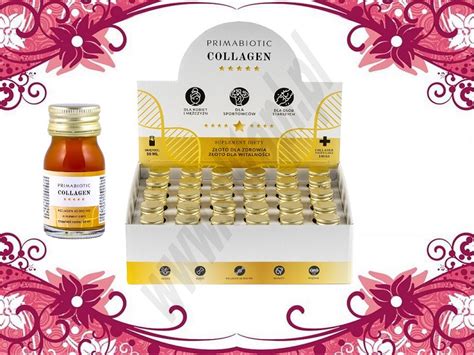 Zdrowie Primabiotic Collagen Kolagen Do Picia Szt X Ml