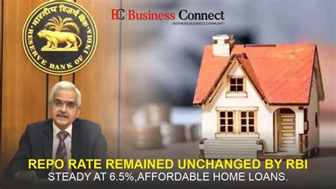 Repo Rate Remained Unchanged By RBI Steady 6 5 Affordable