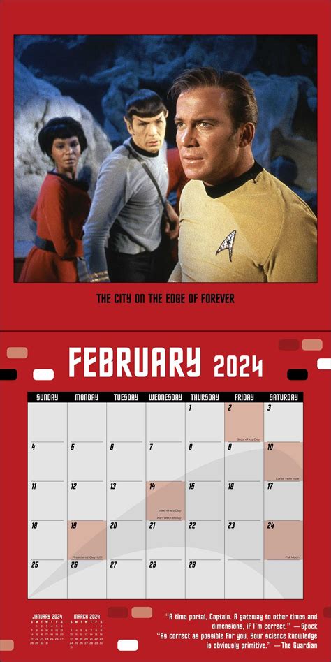 Star Trek Calendar 2024 Uk Ariela Doroteya