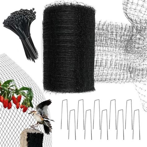 Filet de clôture pour cerfs Filet de protection anti oiseaux 7x66FT