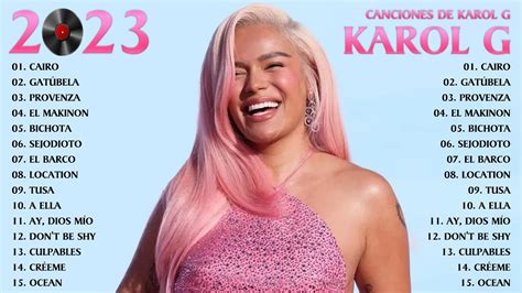 KAROL G MIX EXITOS 2023 GRANDES EXITOS DE KAROL G MIX REGGAETON