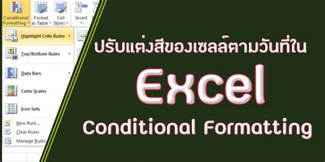 Excel Conditional Formatting