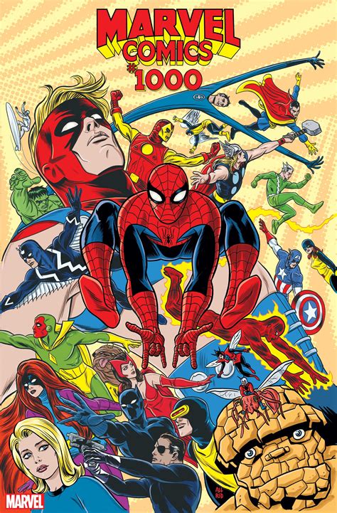 Marvel Comics 1000 Variant By Mike Allred Rcomicbooks