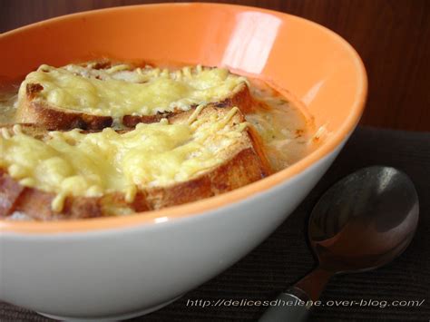 SOUPE GRATINEE A L OIGNON Les délices d Hélène