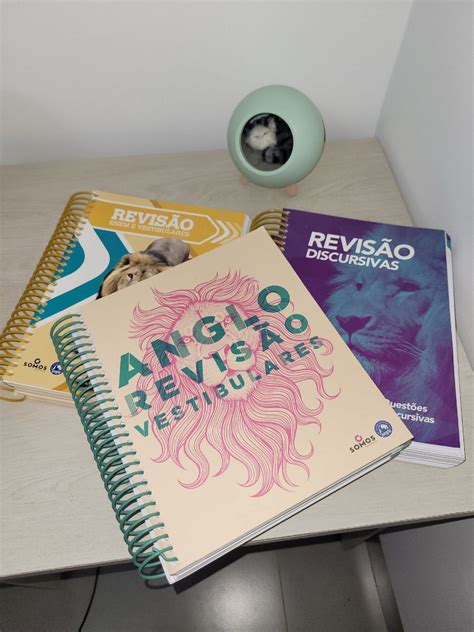 Kit Anglo Revisão Enem e Vestibulares Revisão Vestibulares e Revisão