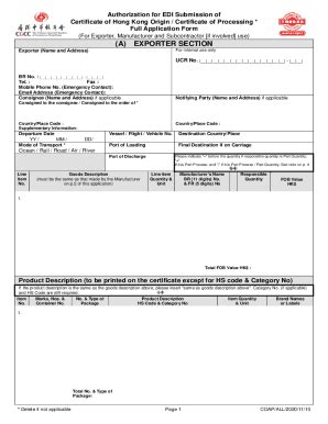 Fillable Online Authorization For EDI Submission Of Full Application