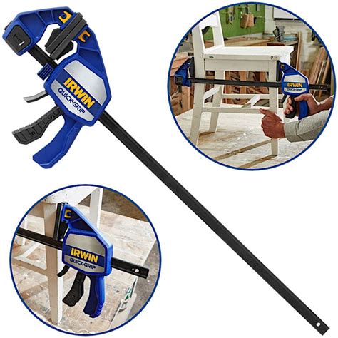 IRWIN Ścisk jednoręczny QUICK GRIP 600mm 272kg Mensura pl Twoje
