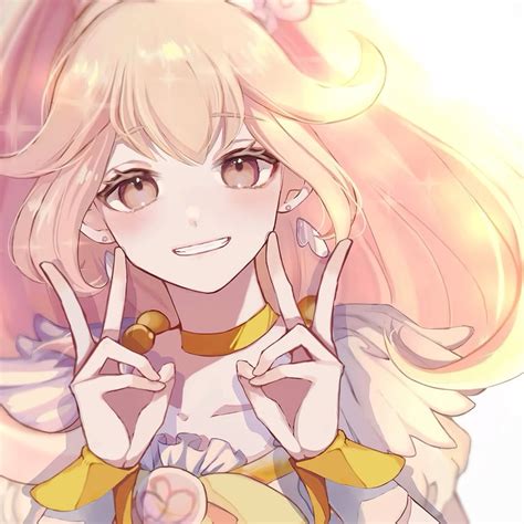 Kise Yayoi And Cure Peace Precure And More Drawn By I Qqsm Danbooru