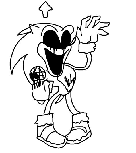 Sonic Exe Dibujos Para Colorear