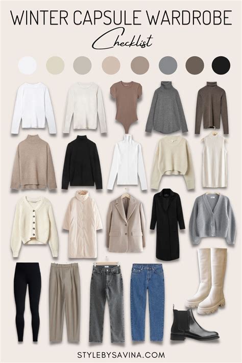 Winter Capsule Wardrobe What To Wear In Winter 2024