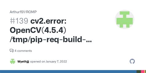 cv2 error opencv 4 5 4 tmp pip req build 21t5esfk opencv modules core src matrix cpp 466