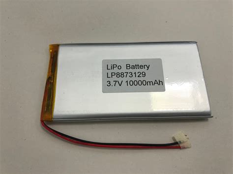 Hot Lithium Polymer Battery LP8873129 3 7V 10000mAh 222Wh