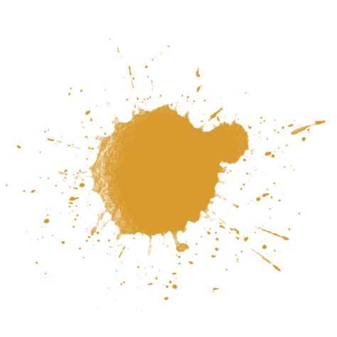 Gold Splatter Paint Splash Png