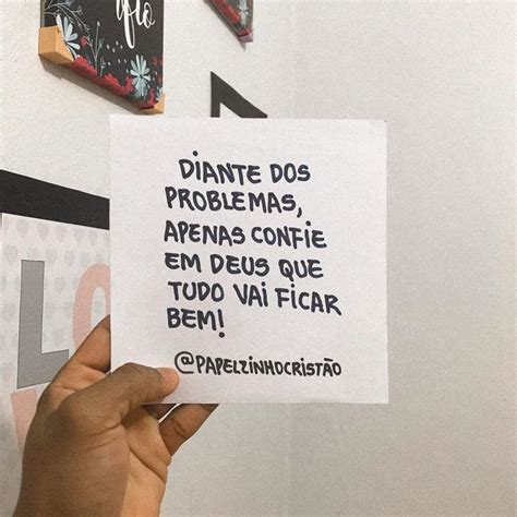 PAPELZINHO CRISTÃO on Instagram Apenas confie em Deus que tudo vai