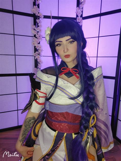 Raiden Shogun Cosplay From Genshin Impact Done By Artemisyum Self R