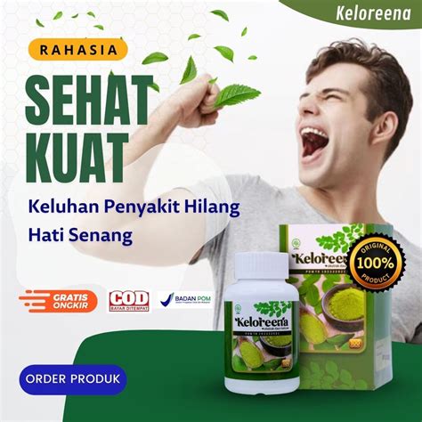 Jual KELOREENA Ekstrak Daun Kelor OBAT HERBAL KESEHATAN TUBUH DAUN