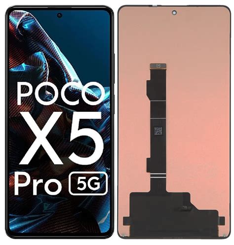 Tela OLED Display Touch Frontal Xiaomi Poco X5 Pro 5G Cell Display