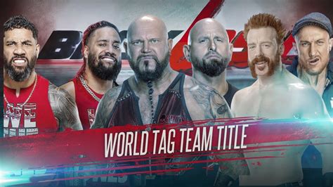 The O C Vs The Usos Vs The Brawling Brutes Wwe Tag Team Title
