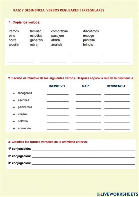 Pin De Tania En Lengua Castellana En 2024 Desinencias Apuntes De