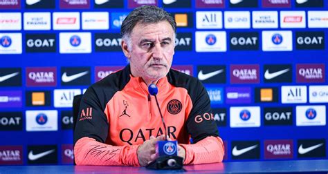 PSG Christophe Galtier Sexprime Sur Le Mercato