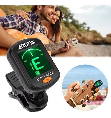 Afinador Crom Tico Digital Guitarra Bajo Ukulele Y Viol N Meses Sin