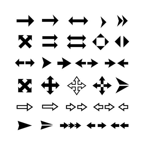 Premium Vector Vector Graphic Of Arrow Collection