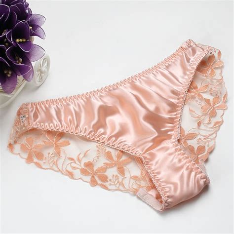 Natural Silk Panties Women S Silk Briefs Sexy Panties Silk Female