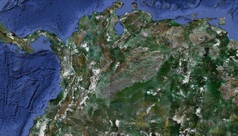 Relieve Colombiano Sistema Montañoso Cordilleras Zonas Sísmicas