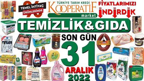 TARIM KREDİ KOOPERATİF MARKET BU HAFTA İNDİRİMLERİ GIDA TEMİZLİK