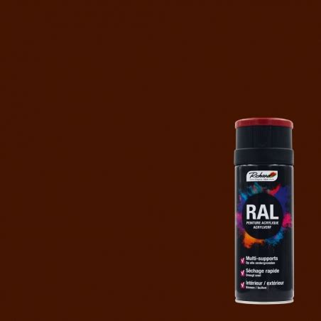 Peinture aérosol RAL 3009 oxyde rouge colorants pigments fr