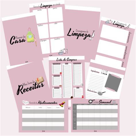 Arquivo Para Rotina De Limpeza Semanal Casinha Arrumada
