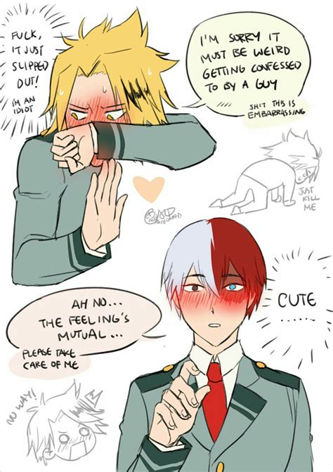 Boku No Hero Academia Todoroki Shouto Kaminari Denki Mha My