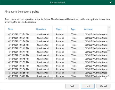 Step Fine Tune Restore Point Veeam Backup Explorers Guide
