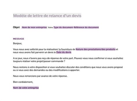 Comment Relancer Vos Devis Efficacement INTIA