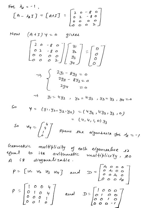[solved] determine whether the given matrix is diagonalizable if so find a course hero