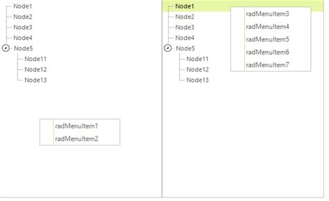 custom context menus radtreeview telerik ui for winforms