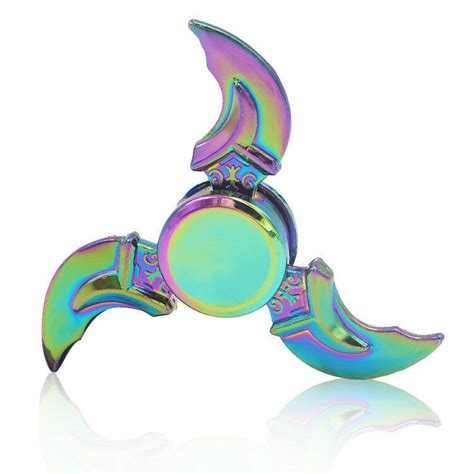 Metal Boomerangs Fidget Spinner Neo Chrome Fidget Spinner Uk