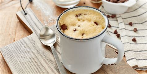 Robinhood Gâteau aux biscuits de pépites de chocolat dans une tasse