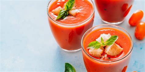 Recette Gaspacho à la tomate et aux fraises facile Mes recettes faciles
