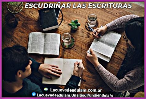 ESCUDRIÑAR LAS ESCRITURAS La Cueva de Adulam