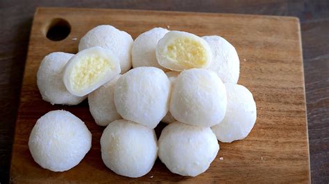 Mochi à la Crème de Citron Daifuku wa s Cuisine レモンカスタード餅 大福