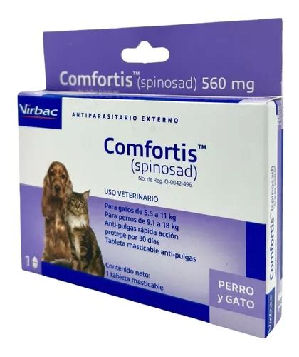 Comfortis 560 Mg 1 Tableta Antipulgas Perro Gato 9 1 A 18 Kg MercadoLibre
