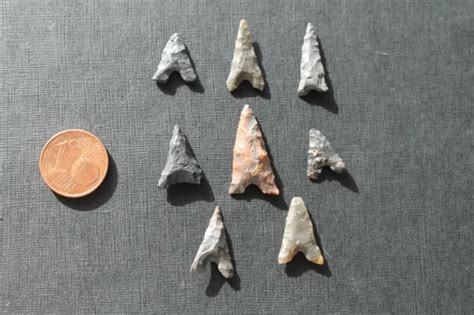 LOT POINTE DE Flèche Eiffel Préhistoire Néolithique Sahara Algérie