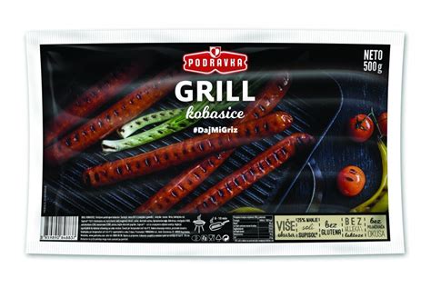 Grill kobasice Podravka 500 g Plodine Akcija Njuškalo katalozi