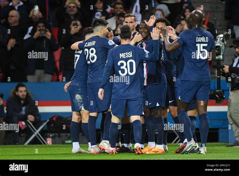 Paris France 15th Apr 2023 Kylian Mbappe PSG Vs RC Lens Ligue 1